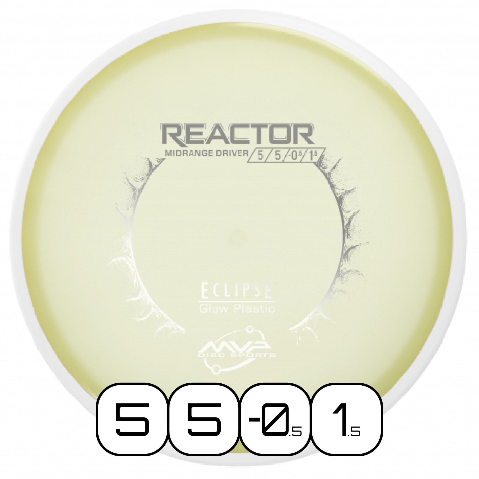 MVP Eclipse Reactor: Straight/Overstable Midrange - Choose Your Disc