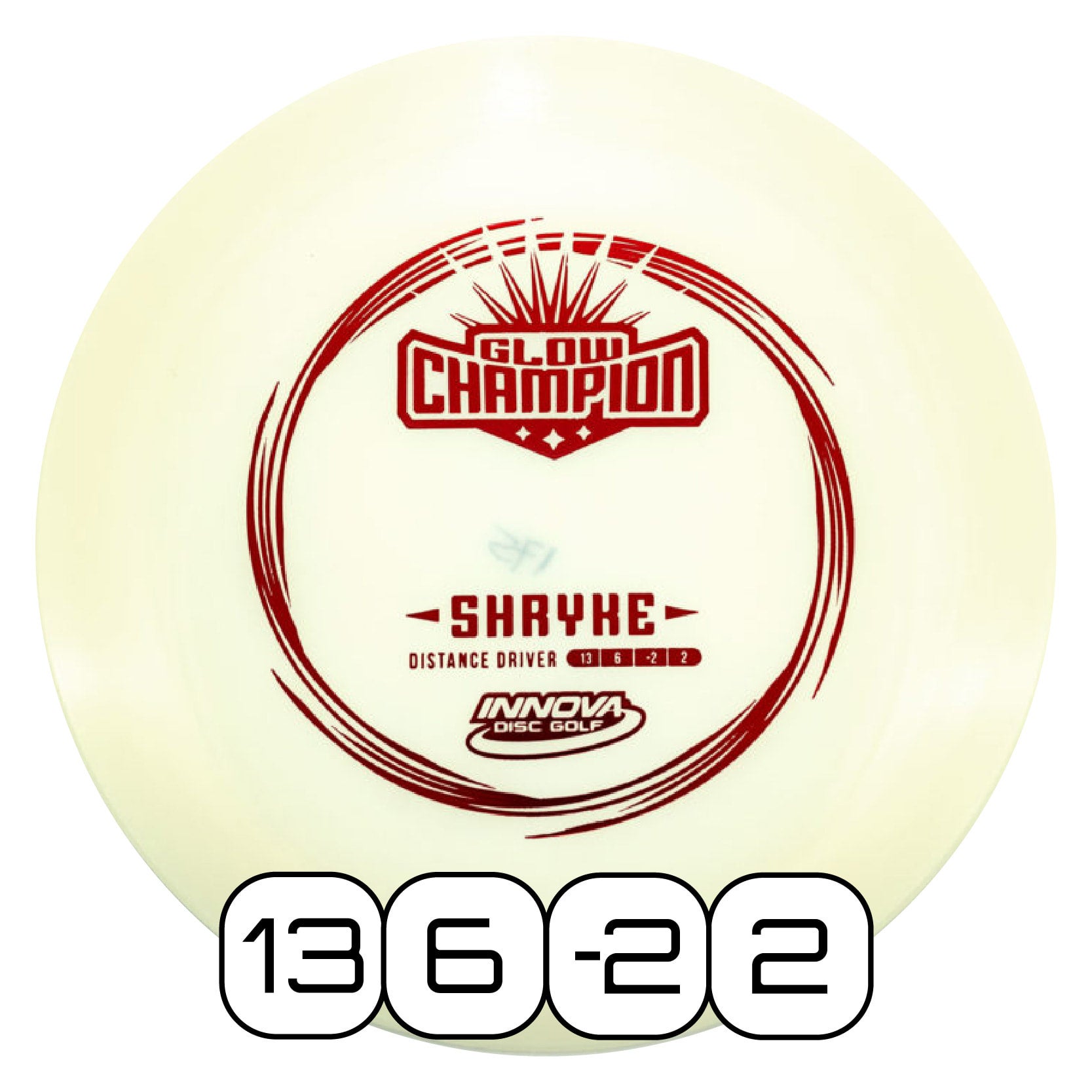 Innova Glow Champion Shryke | Straight/Understable Distance Driver ...