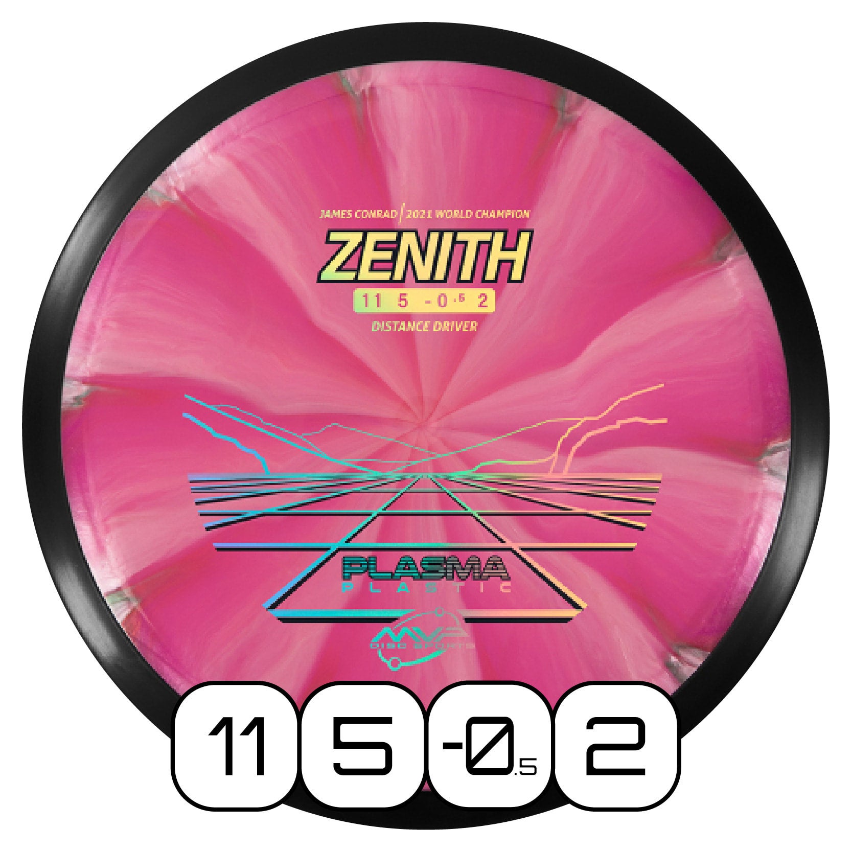 MVP Plasma Zenith | Straight/Overstable Distance Driver | Choose Your Disc