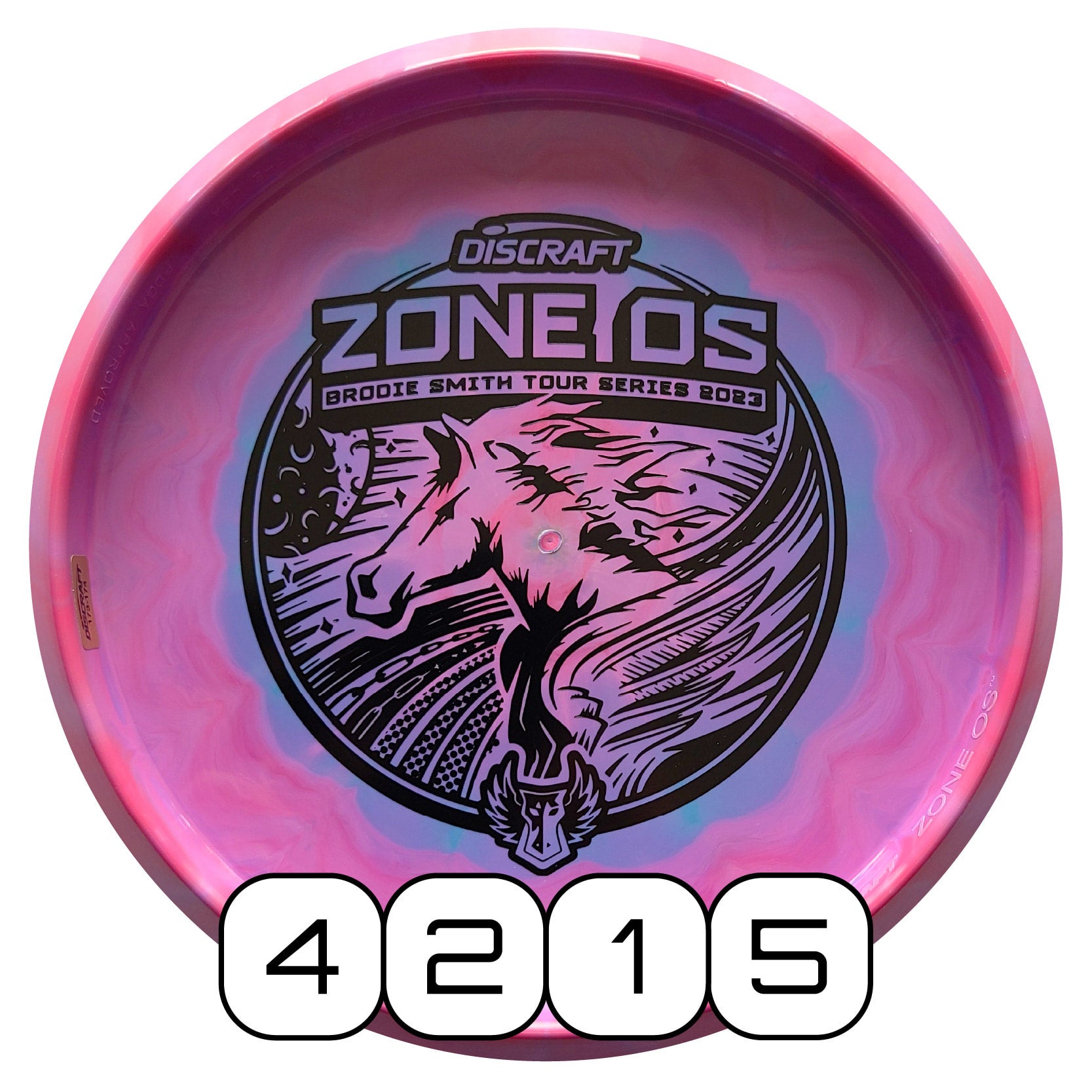 Discraft ESP Zone OS - 2023 Brodie Smith Tour Series | Overstable Midrange | Choose Your disc